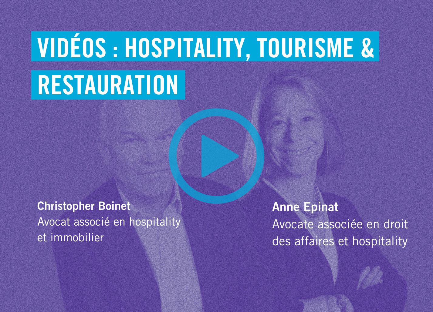 Hospitality et tourisme : nos conseils juridiques